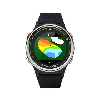 Voice Caddie T11 LT GPS Golf Watch LCD Display w/Green Undulation ...