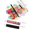 Laicky 300 Pack Hair Ties for Toddlers Girls, Black & Colorful Rubber ...