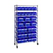 Free Shipping! Seville Classics 8-Tier NSF 24-Bin Rack, 36" W x 14.25 ...