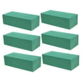 RENACLIPY 6Pcs Flower Mud Base Green Floral Foam Blocks with ...