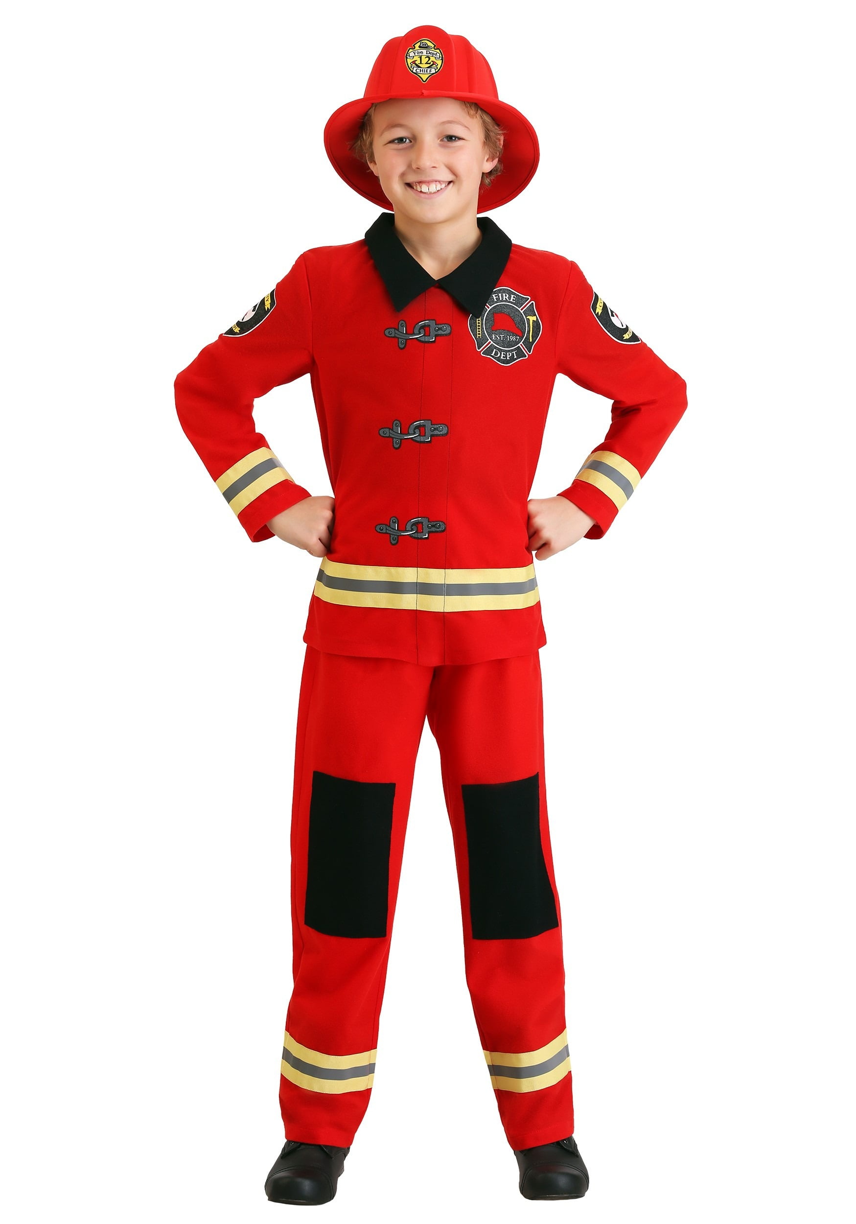 Kid's Friendly Firefighter Costume - Walmart.com