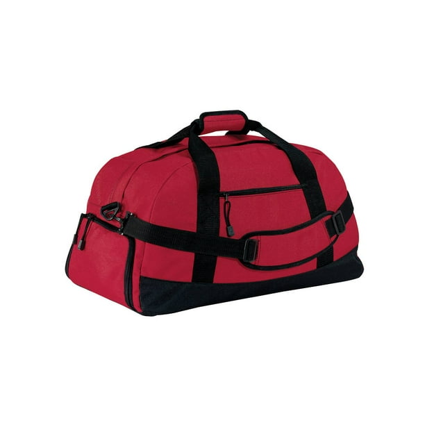 Port & Company - Basic Large Duffel Bag, Red - Walmart.ca