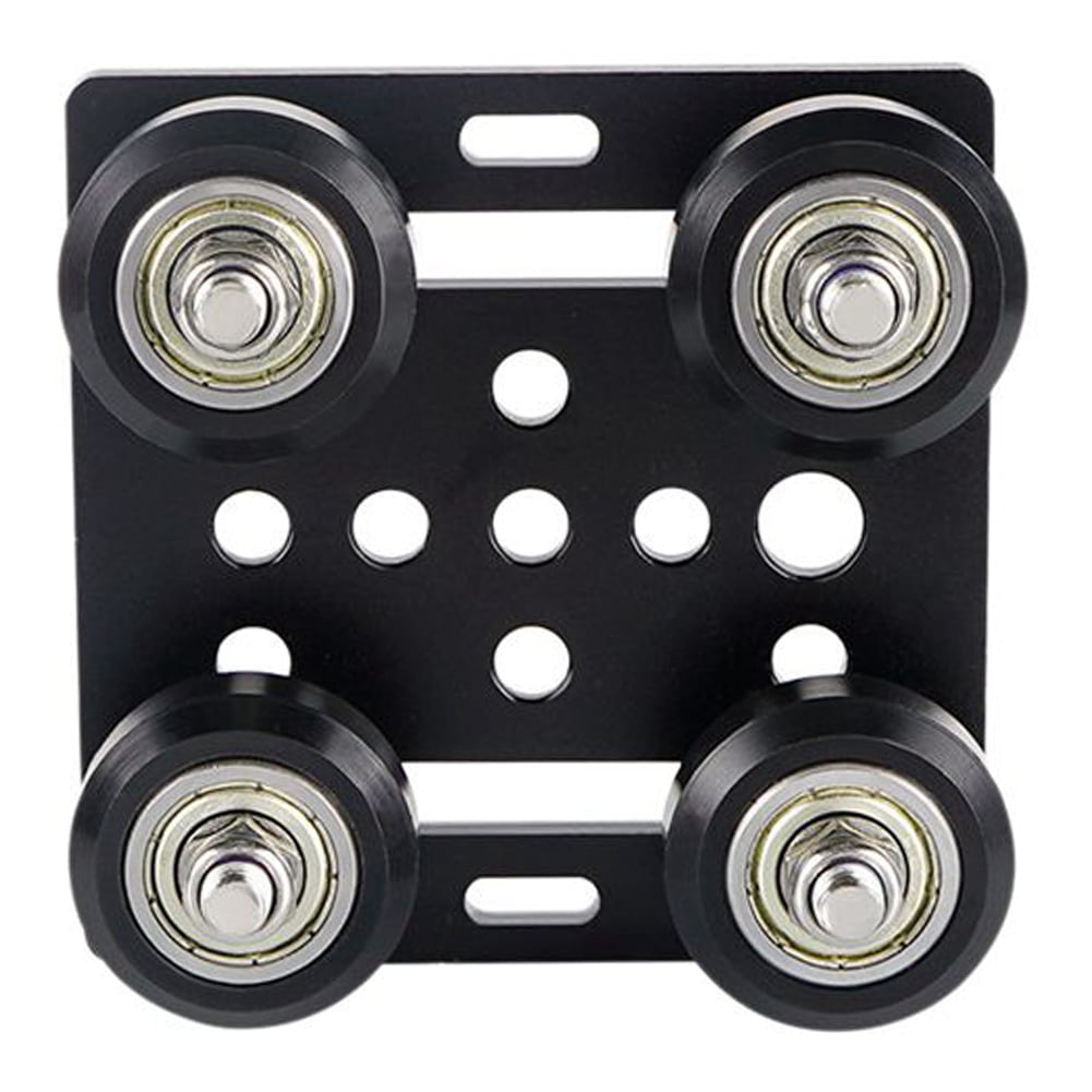 Aluminum profile pulley 4 Pcs 3D Printer Parts 2020 V-Slot Support ...