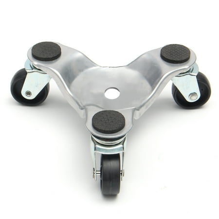 2/4PCS 3 Wheel Mover Dolly Alloy Caster Moving Furniture Roller 60KG ...