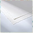 50 Sheets Deckled Edge Paper 4 x 6inch, 160 GSM Handmade Paper Rough ...