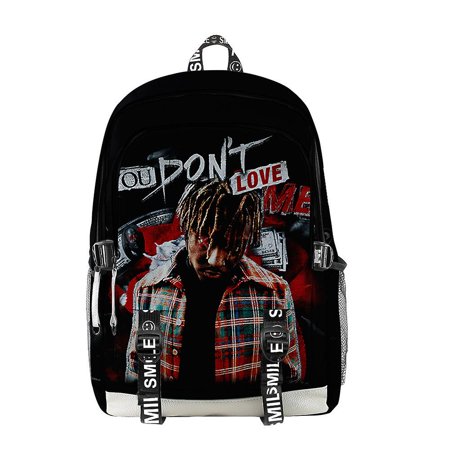 juice wrld singer around 3D travel travel student classroom school bag ...