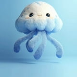 STPToys Plush Jellyfish Toys Cute Stuffed Animal Toy Soft Ocean Aquatic ...