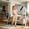 Fan Cleaning Brush, Flexible Bendable Microfiber Duster with Washable ...