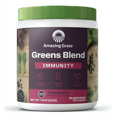 Amazing Grass Kidz Superfood Powder - Chocolate Flavor, Organic Greens ...