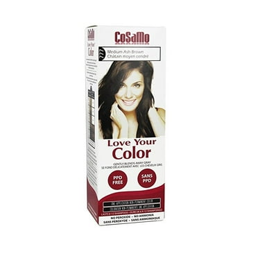 CoSaMo Love Your Color Non Permanent Hair Color, Dark Brown, 1 Count ...