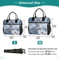 ALAZA Winter Dragon Print Cooler Lunch Bag Insulated Reusable Lunch ...