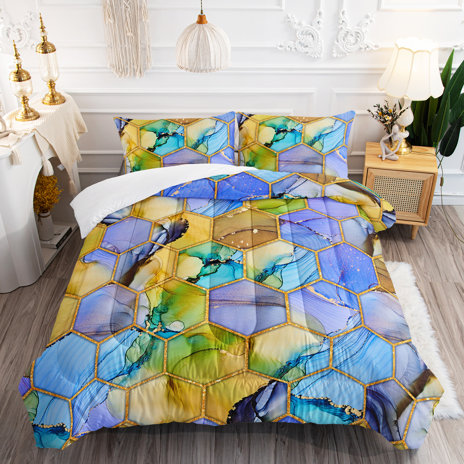 Hosima 3-Piece 3D Digital Printed Comforter Series of Children's and ...
