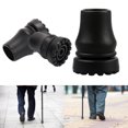 8Pcs Walking Pad Buffers Trekking Poles Cane Tip Protector Hiking Poles ...