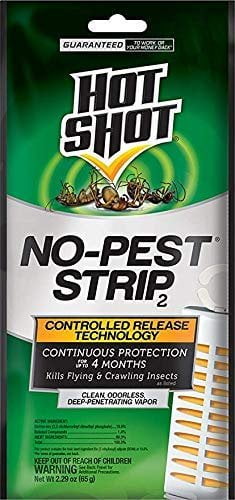 Hot Shot No-Pest Strip 2, Controlled Release Technology Kills Flying ...