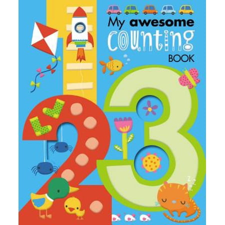 My Awesome Counting Book (Board Book) - Walmart.com