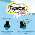 TEMPTATIONS Snacky Penguin Cat Toy and Sample Treat Pack, Tasty Chicken ...
