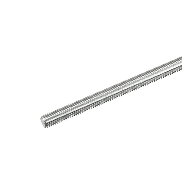 Uxcell Fully Threaded Rod M8 x 500mm 1.25mm Thread Pitch 304 Stainless ...