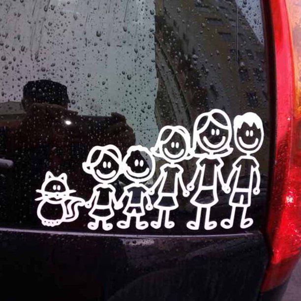 Family Car Decals Funny