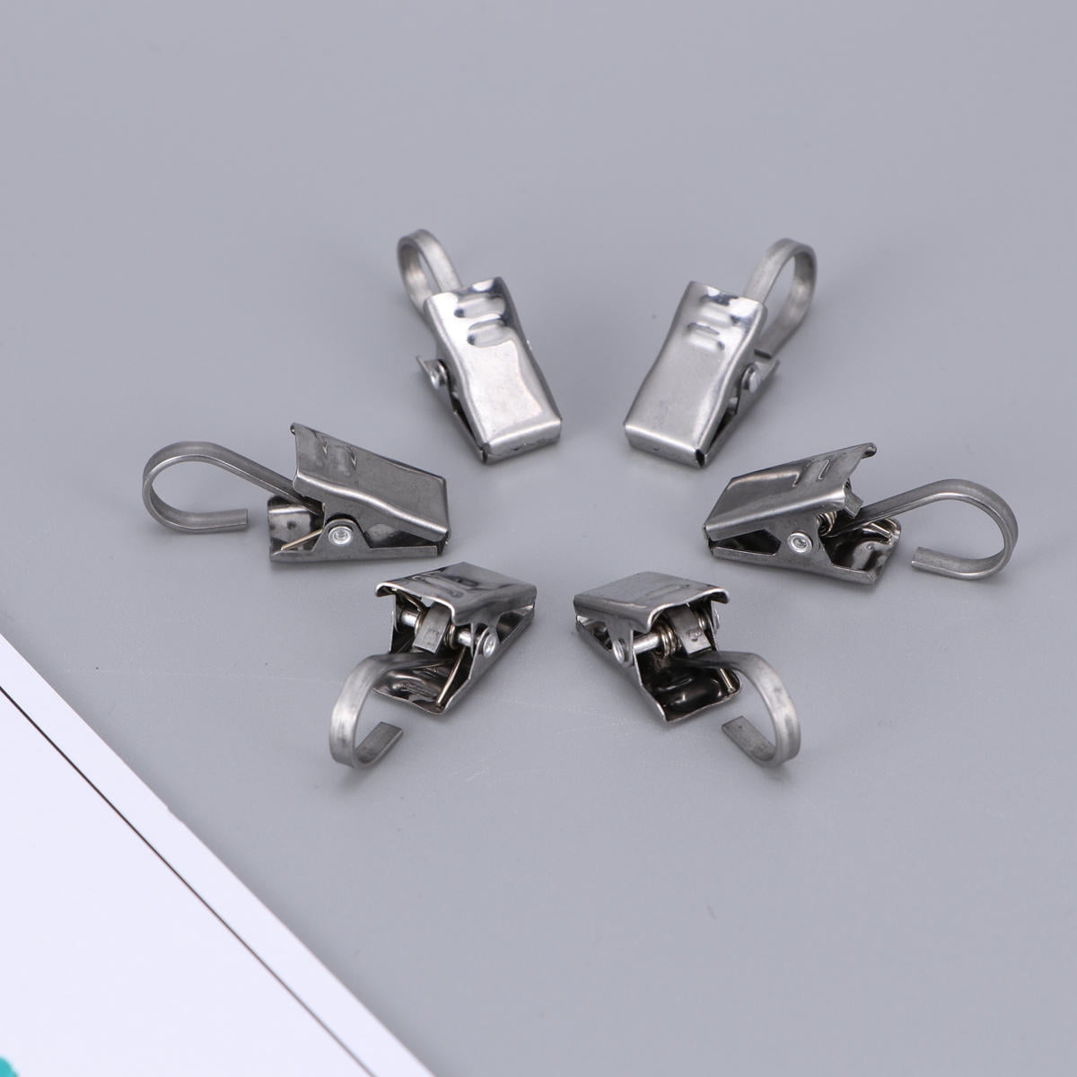 Click here for Tailtoss 20pcs Curtain Clips Hook Stainless Steel... prices