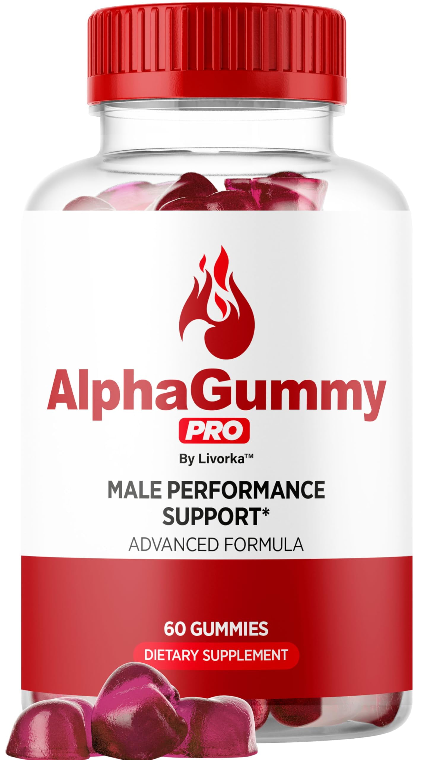 Suplemento LIVORKA Alpha Gummy Pro para hombre 60 gomitas | Bodega Aurrera en línea