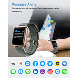 Willful SW021 Smart Watch For Android Samsung iPhone with Heart Rate ...