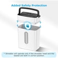 Shredders for Home Office, 8-Sheet Cross Cut Credit Card Shredder ...