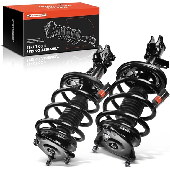 A-Premium Front Pair (2) Complete Strut & Coil Spring Assembly ...