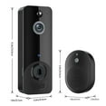 LYTiang Doorbell Camera Wireless WiFi Video Doorbell With Chime 2 Way ...