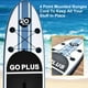Goplus 10' Inflatable Stand Up Paddle Board SUP W/Paddle Pump ...