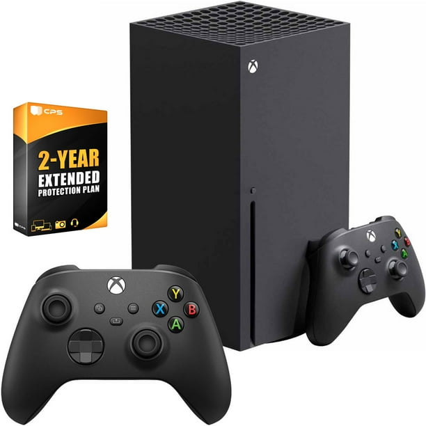 Microsoft Xbox Series X 1TB SSD Bundle w/ Wireless Controller (Carbon Black) and Warranty ...