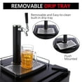 M optimized Kegerator and Keg Beer Cooler, Single Faucet Draft Beer ...
