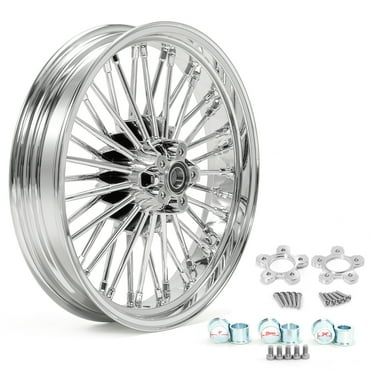 21X3.5" Fat Spoke Front Wheel Rim for Harley Touring Bagger Road King ...