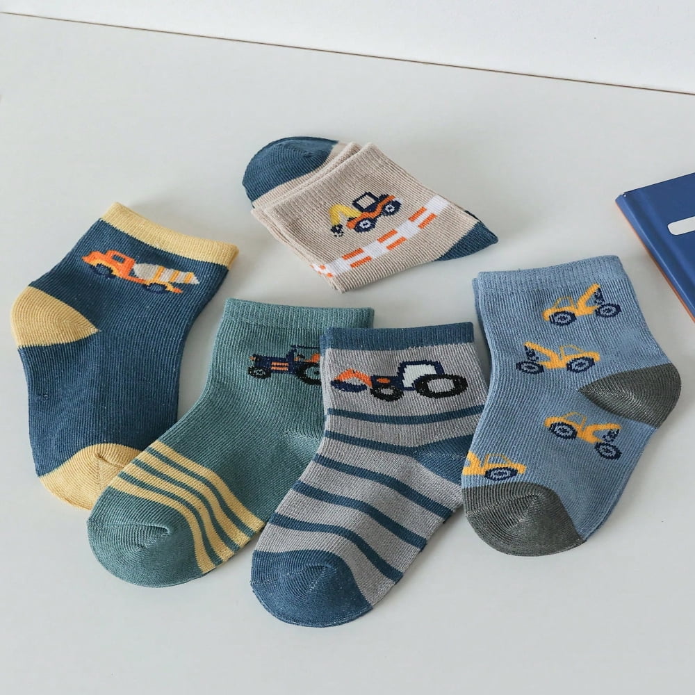 Click here for Deelleeo 5pairs Kids‘ Trendy Spring/Autumn Casual... prices