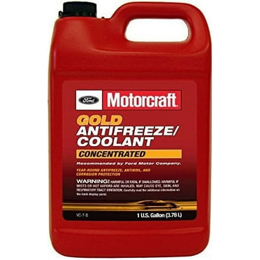 Motorcraft Ford Genuine Fluid VC-7DIL Gold Prediluted 50/50 Antifreeze ...