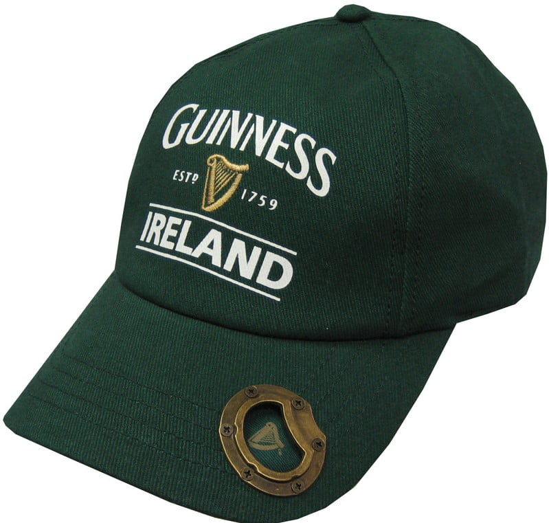Baseball Cap with Bottle Opener Fitted Snap Bottle Green Color by ...
