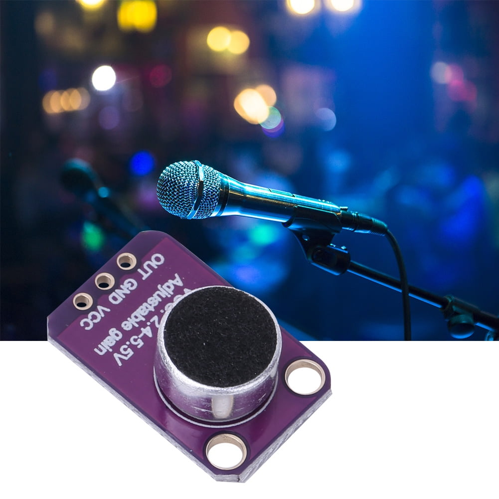 Módulo de sensor de sonido Octpeak MAX4466 placa de desarrollo portátil ...