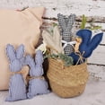 Hariumiu 2 Pcs Stuffed Fabric Bunnies Easter Table Top Rustic Farmhouse ...