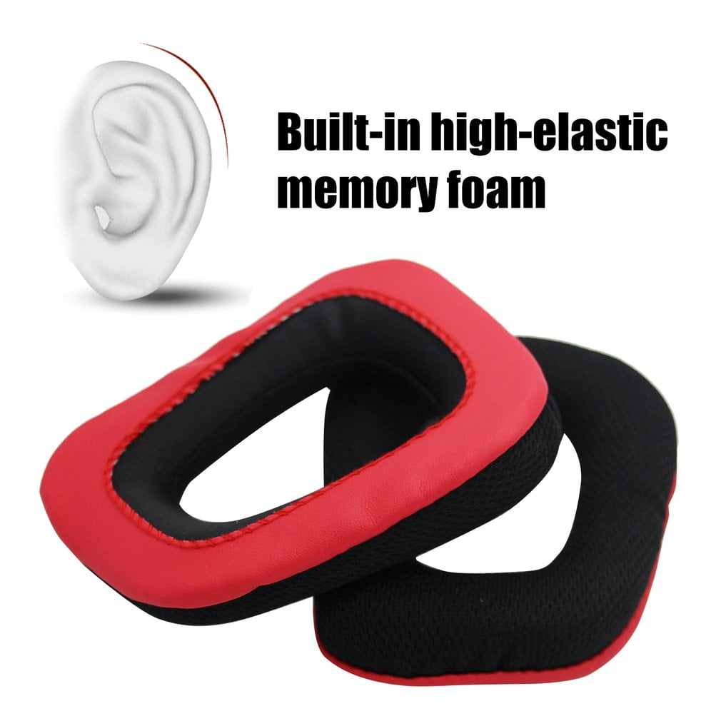 1 Pair Of Headphone Sponge Cover For Logitech Earpads For G230 G430 ...