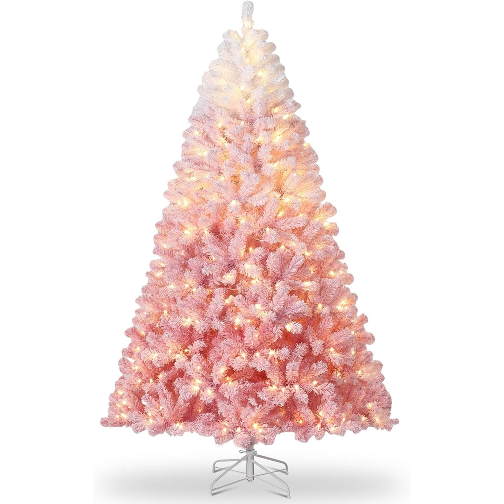 Click here for Yusazens 7.5 Ft Pre-Lit Artificial Christmas Tree... prices