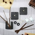 4 Packs Clock Mechanism Replacement Set with Hands Quiet Operated Clock ...