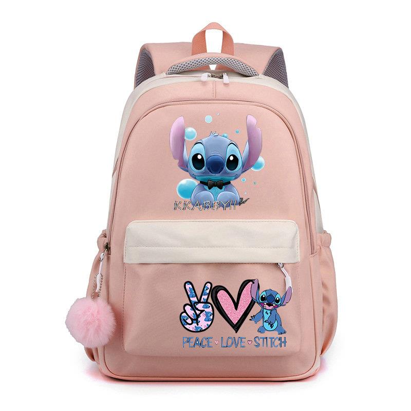 Lilo And Stitch-Mochila escolar para adolescentes y niños, morral de ...