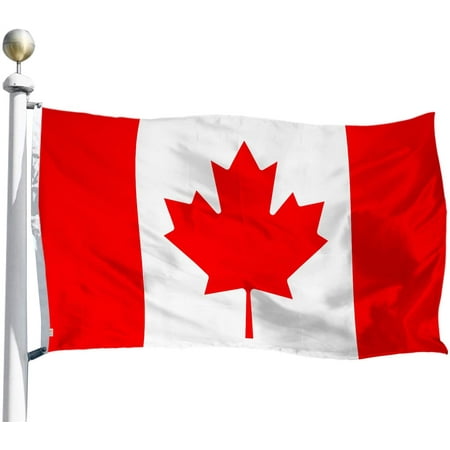 Canada Flag 3x5 FT Outdoor Canada Day Decorations,Quadruple Stitched ...