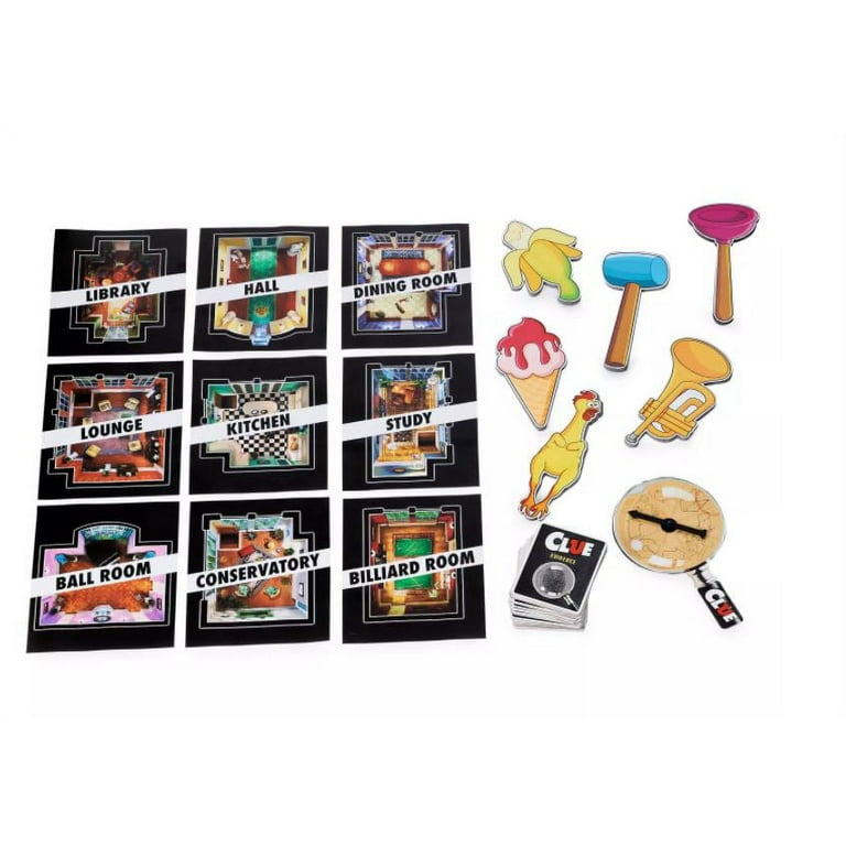 Clue Room Cards