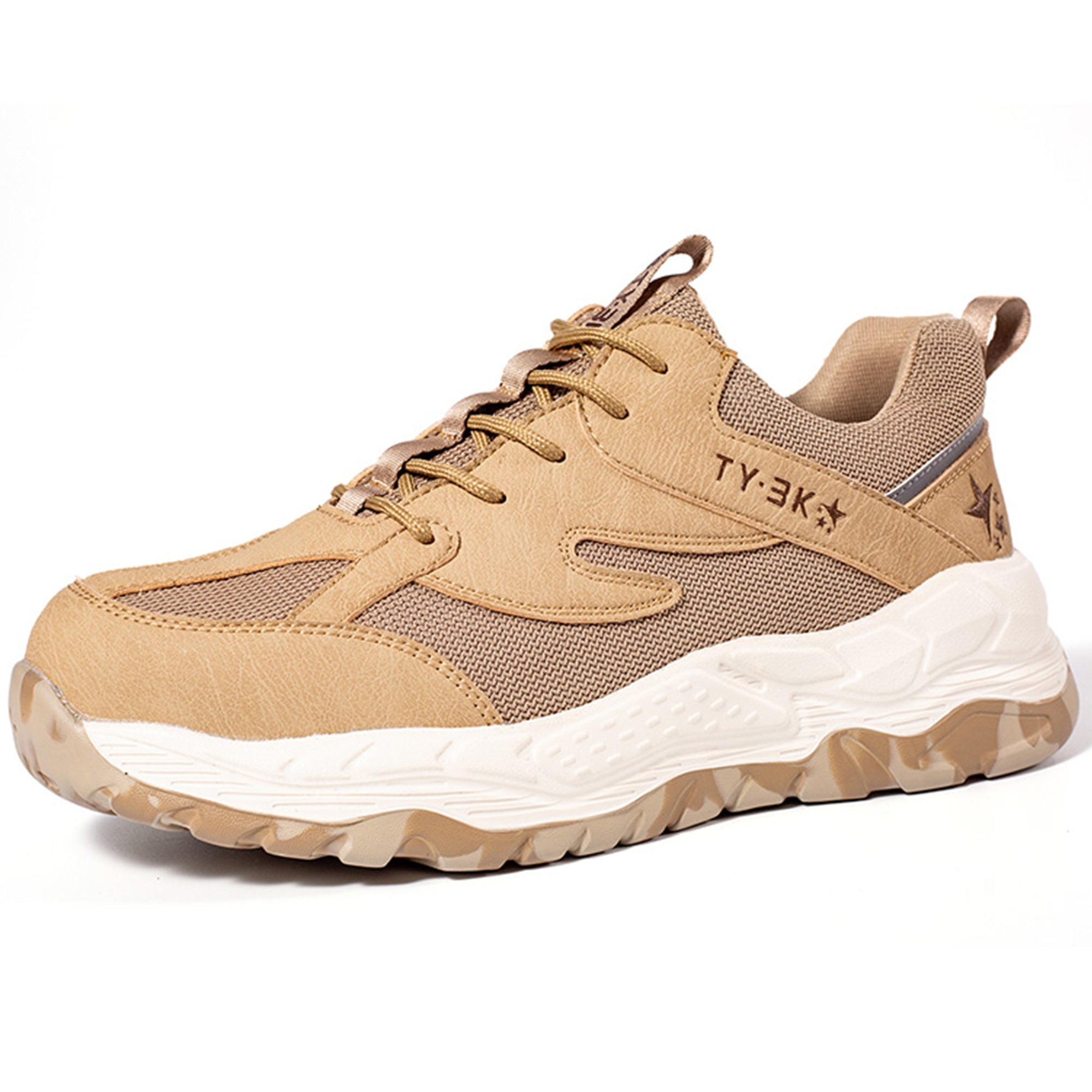 Tanleewa Steel Toe Safety Shoes for Men Working Non-Slip Protective ...