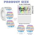 700 Pieces Thank You Cards and Stickers Set - Holographic Design for ...