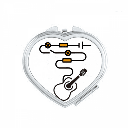 Route Light Instrument Guitar Mirror Travel Magnification Portable ...