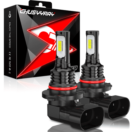 Pair 9012 LED Headlights Conversion Kit 9005/9006/9012 High/Low Beam ...