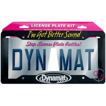 Dynamat License Plate Kit | Walmart Canada