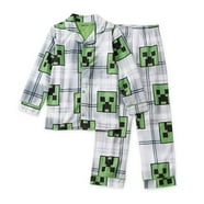 Minecraft Exclusive Boys 2-Piece Pajama Set, Sizes 4-12 - Walmart.com