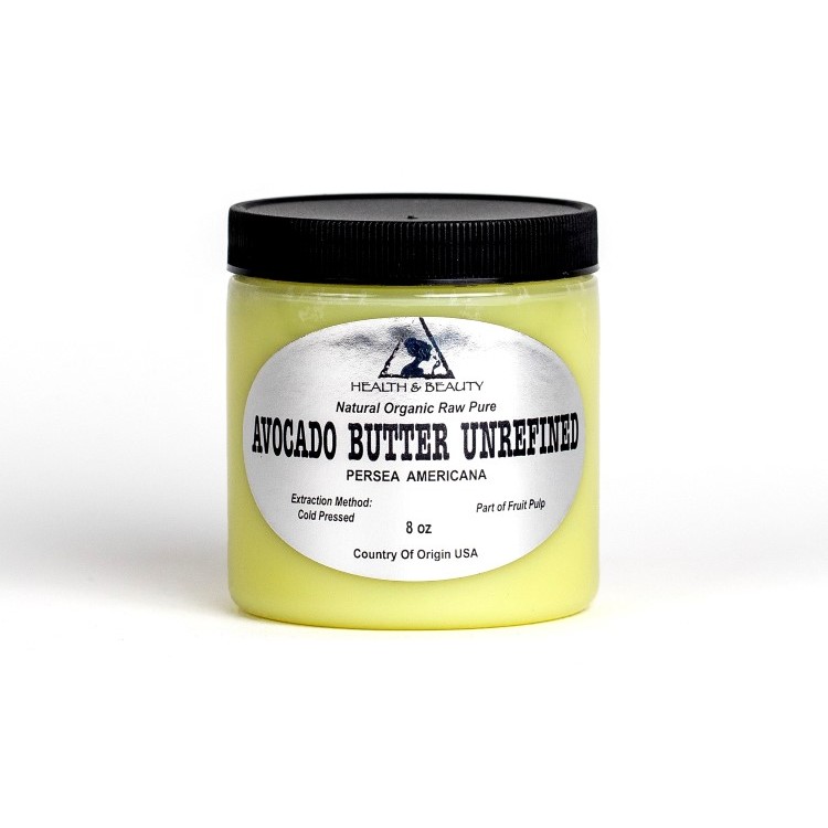 AVOCADO BUTTER UNREFINED ORGANIC EXTRA VIRGIN COLD PRESSED RAW PURE 8 ...